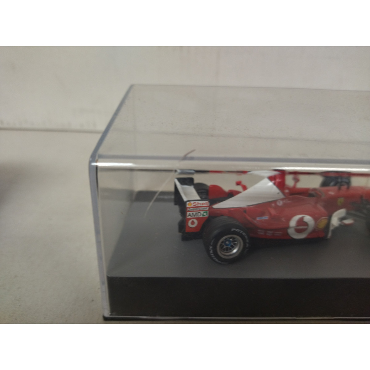 FERRARI F2003 GA M.SCHUMACHER FORMULA F1 1:43 CENTAURIA IXO DEFECT/BOX ...