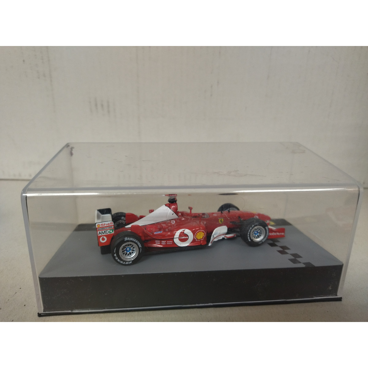 FERRARI F2003 GA M.SCHUMACHER FORMULA F1 1:43 CENTAURIA IXO DEFECT/BOX ...