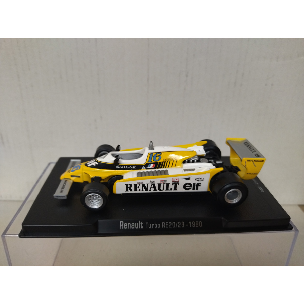 RENAULT RE20/23 TURBO 1980 FORMULA F1 RENE ARNOUX 1:43 RBA IXO - BCN ...