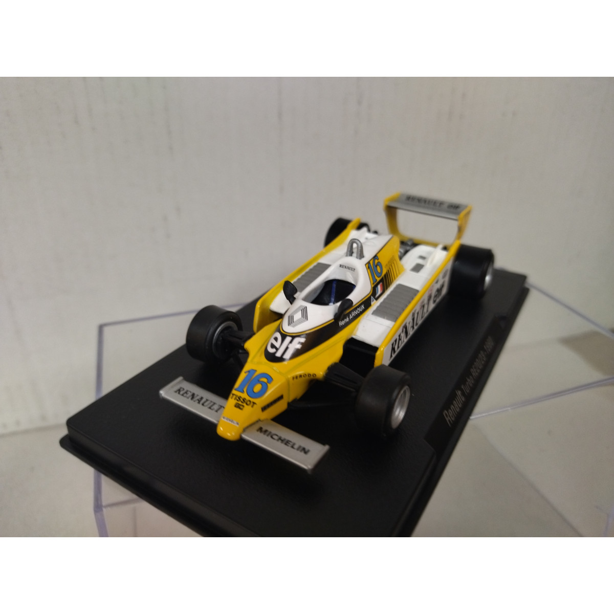 RENAULT RE20/23 TURBO 1980 FORMULA F1 RENE ARNOUX 1:43 RBA IXO - BCN ...