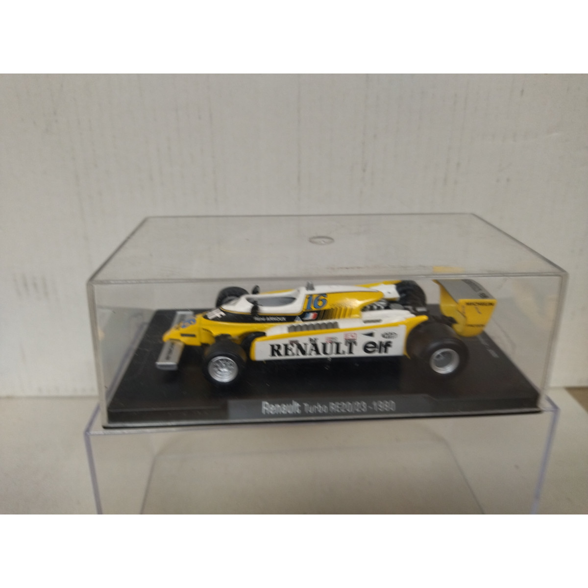 RENAULT RE20/23 TURBO 1980 FORMULA F1 RENE ARNOUX 1:43 RBA IXO - BCN ...