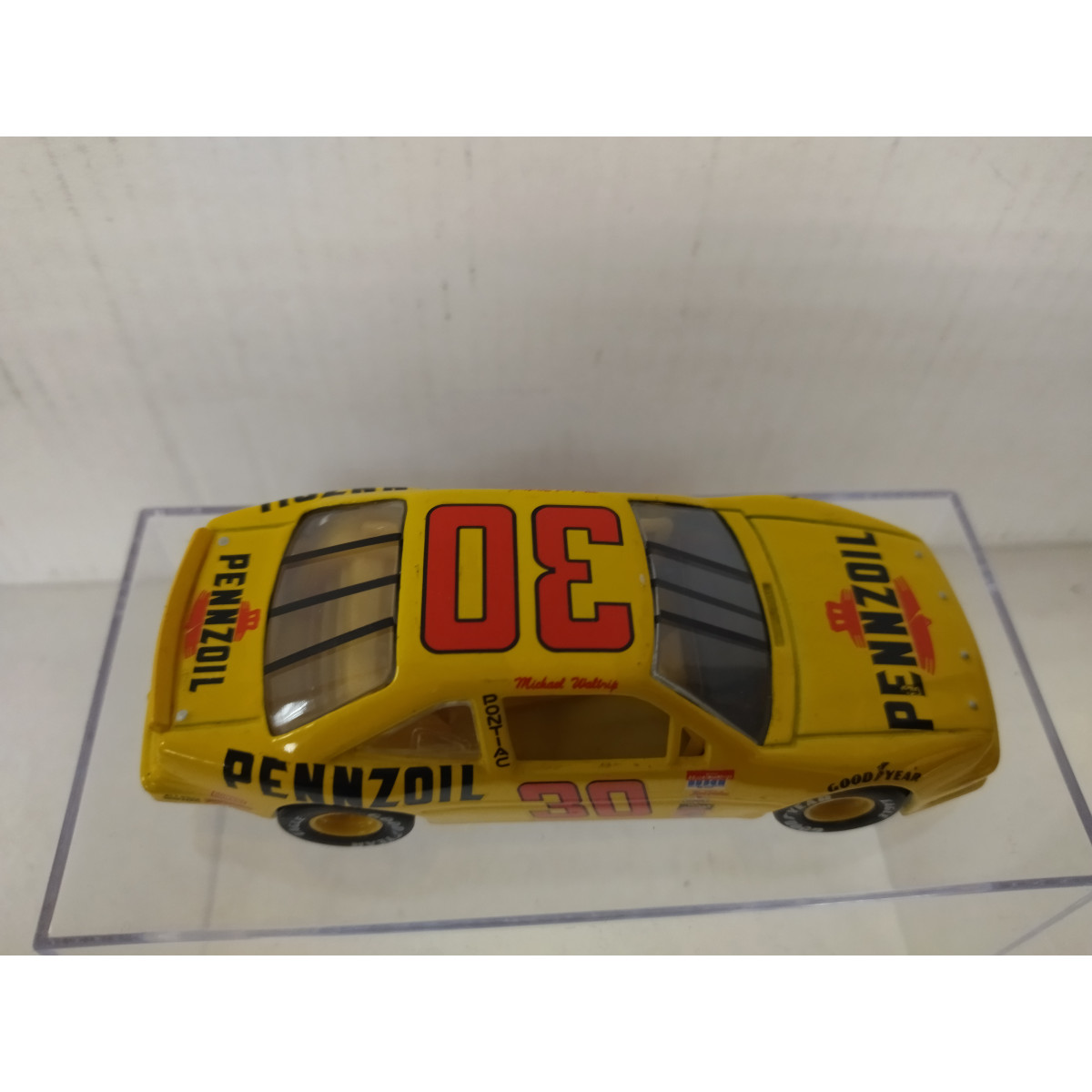 PONTIAC GRAND PRIX NASCAR n30 PENNZOIL 1:43 QUARTZO NO BOX - BCN STOCK CARS