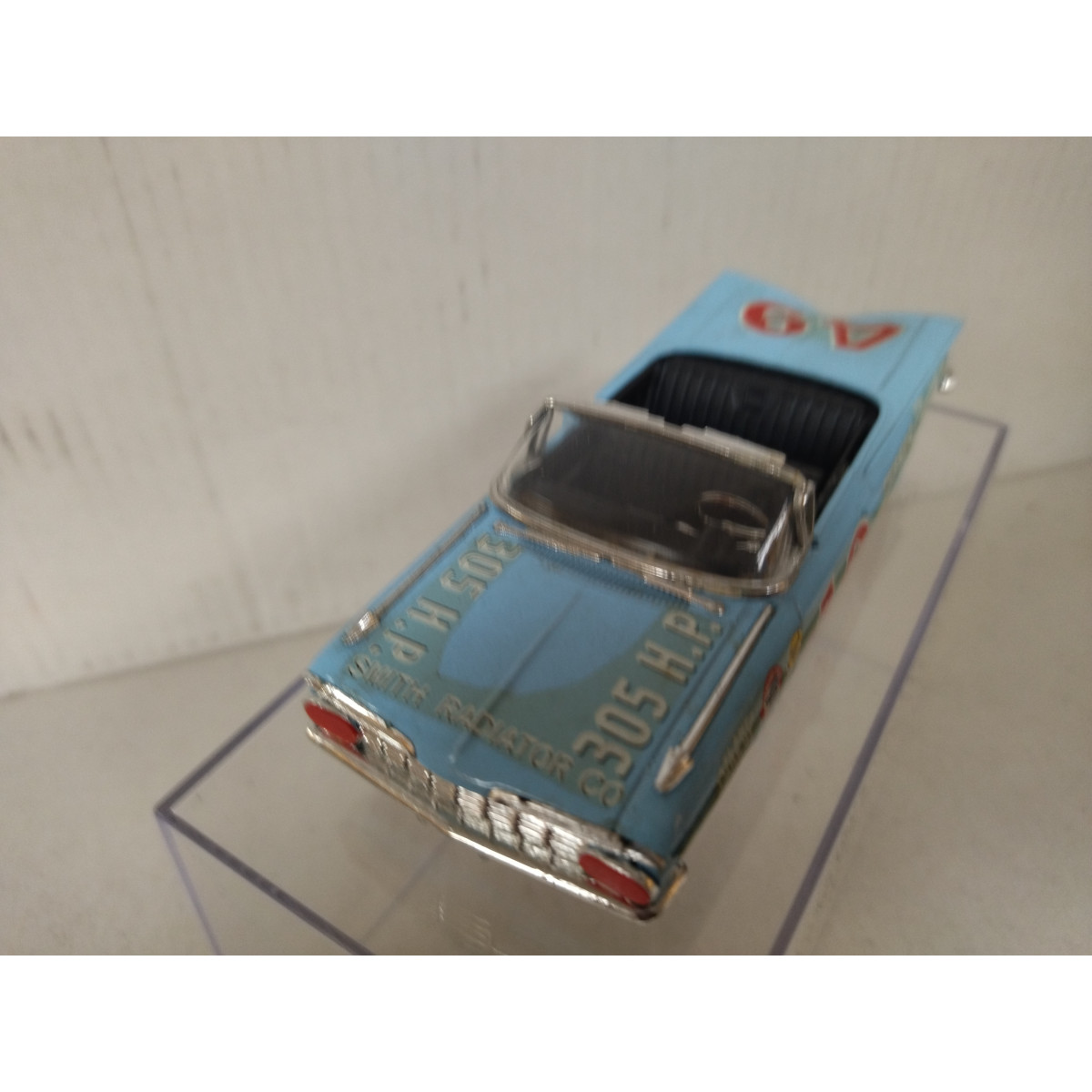 CHEVROLET IMPALA 1959 COUPE NASCAR n49 BOB WELBORN 1:43 QUARTZO NO BOX ...