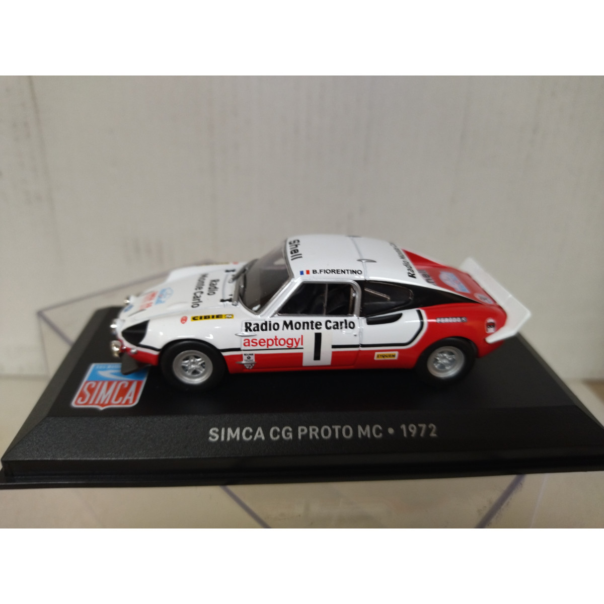 SIMCA CG PROTO MC 1972 RALLY NEIGE ET GLACE FIORENTINO BELLES SIMCA 1: ...