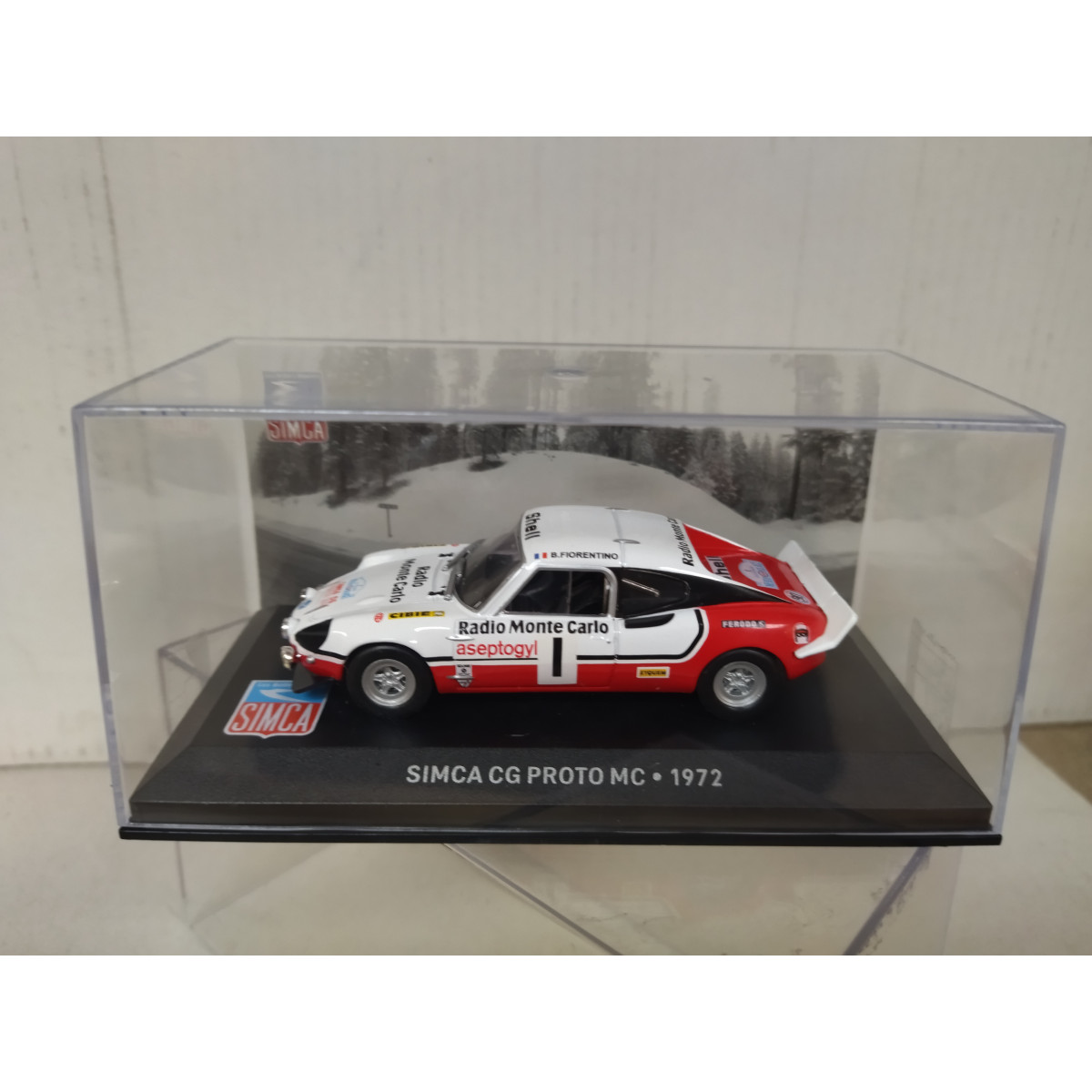SIMCA CG PROTO MC 1972 RALLY NEIGE ET GLACE FIORENTINO BELLES SIMCA 1: ...