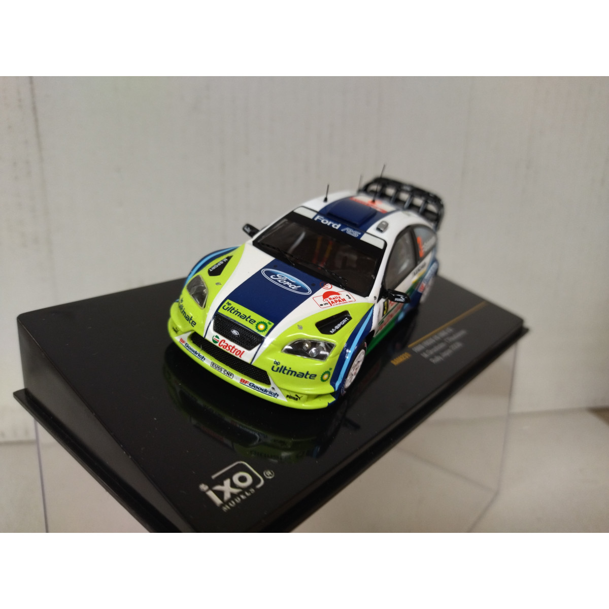 FORD FOCUS RS WRC 2008 RALLY JAPAN M.GRONHOLM 1:43 IXO RAM231 - BCN ...