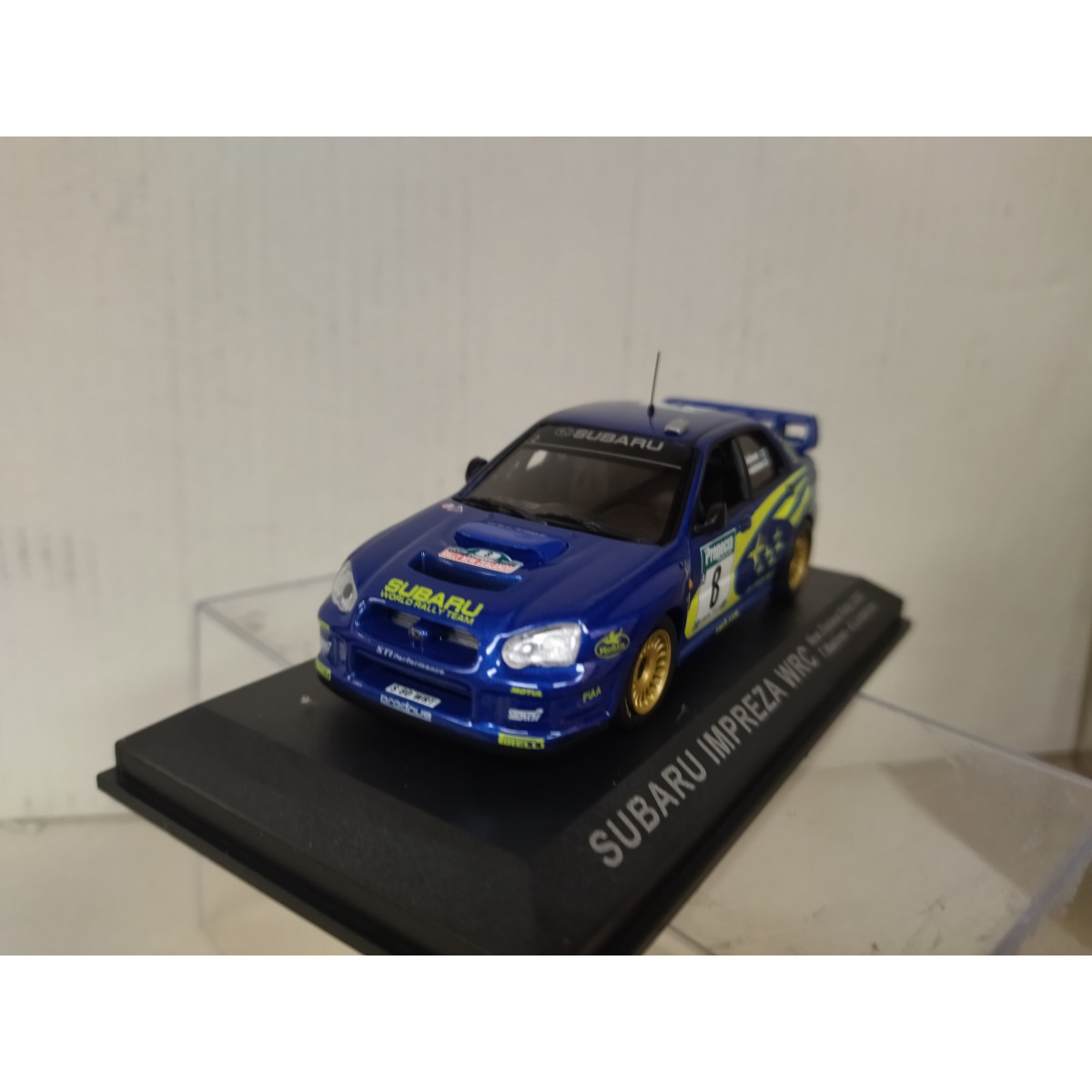 SUBARU IMPREZA WRC 2003 RALLY NEW ZEALAND T.MAKINEN 1:43 ALTAYA IXO ...