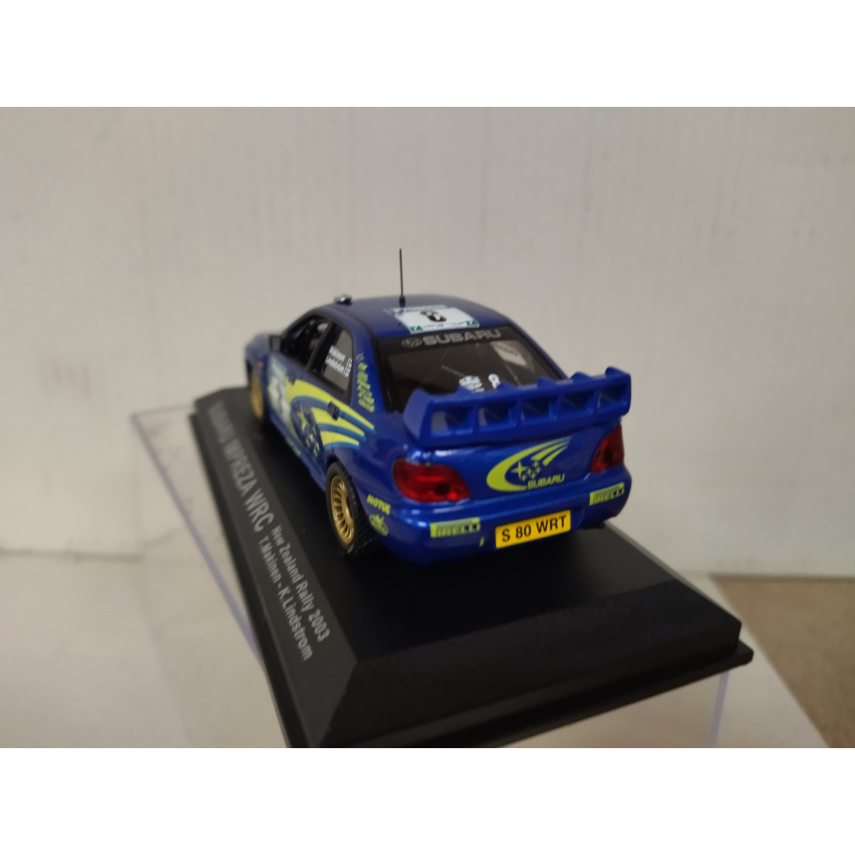 SUBARU IMPREZA WRC 2003 RALLY NEW ZEALAND T.MAKINEN 1:43 ALTAYA IXO ...