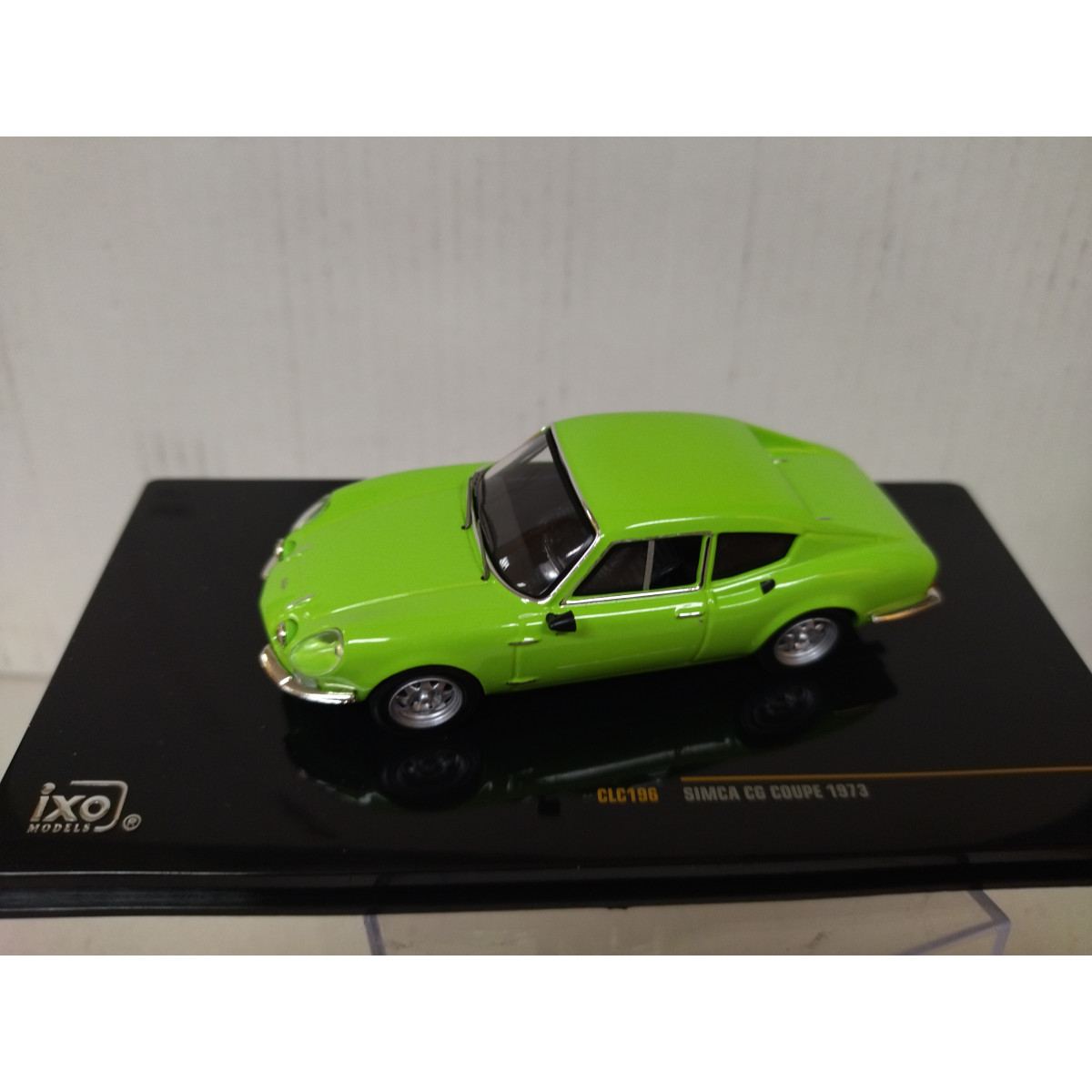 SIMCA CG COUPE 1973 GREEN 1:43 IXO CLC196 - BCN STOCK CARS