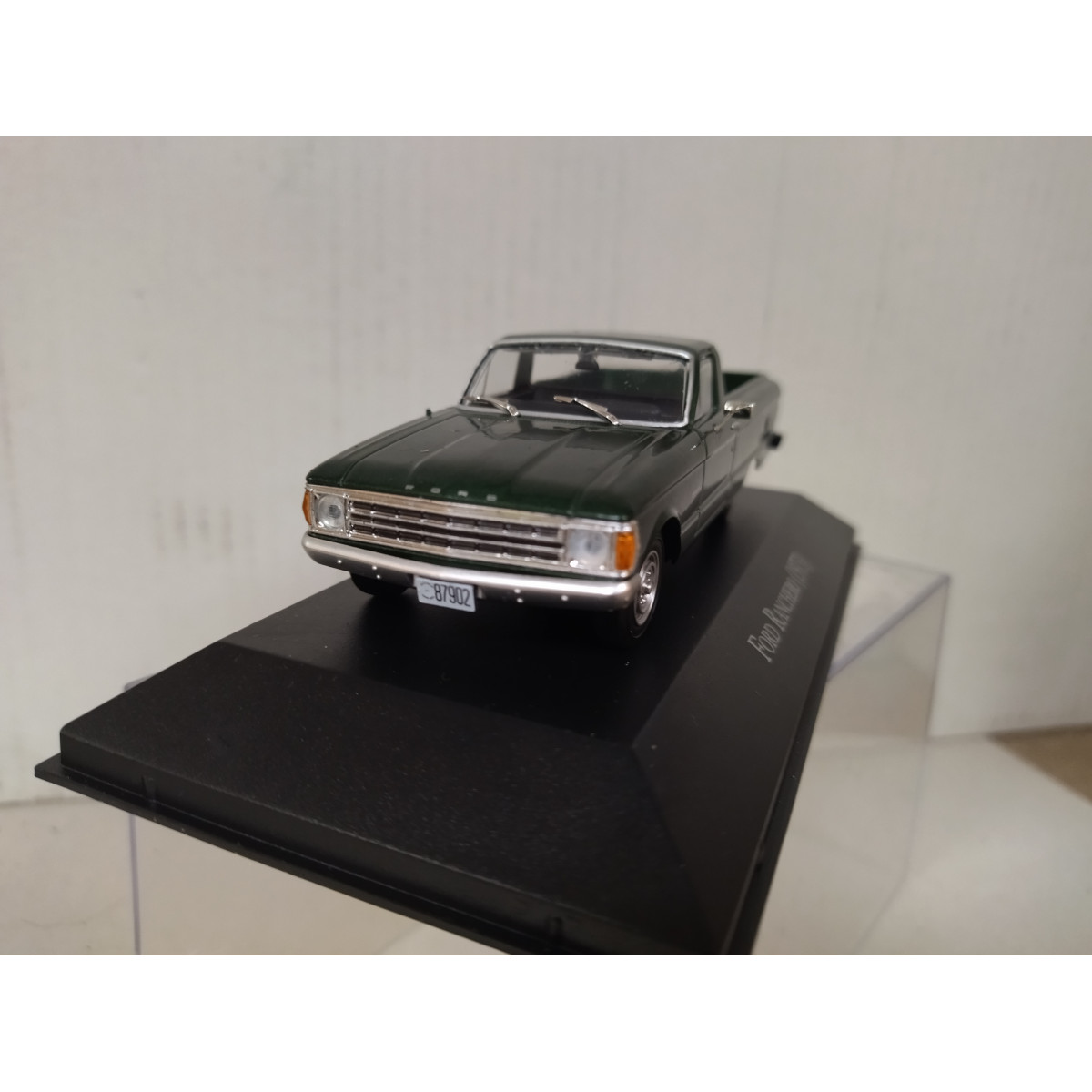 FORD RANCHERO 1973 PICKUP GREEN ARGENTINA 1:43 SALVAT IXO HARD BOX ...