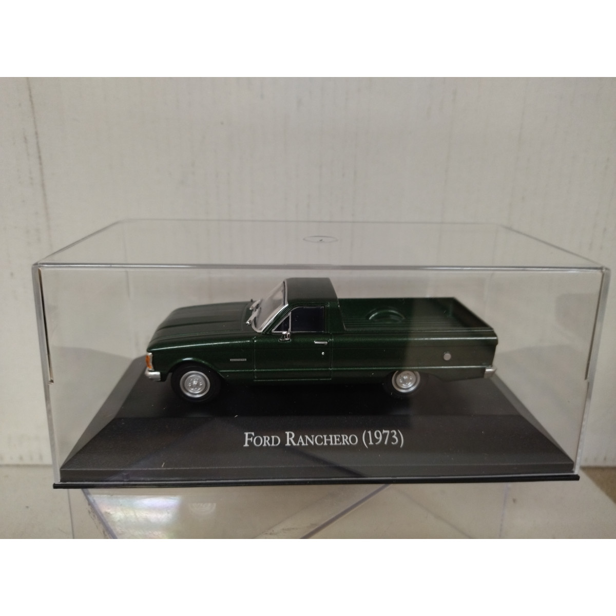 FORD RANCHERO 1973 PICKUP GREEN ARGENTINA 1:43 SALVAT IXO HARD BOX ...