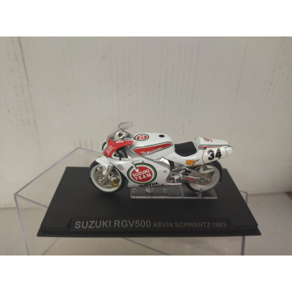SUZUKI RGV 500 1993 KEVIN SCHWANTZ BIKE/MOTO 1:24 ALTAYA IXO - BCN ...