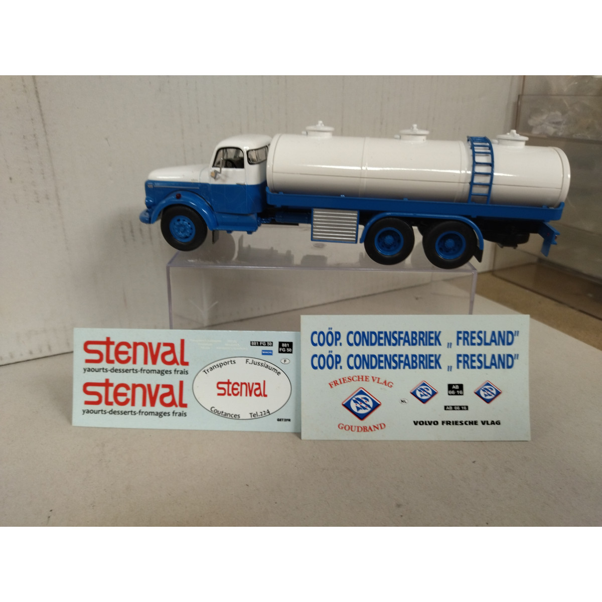 VOLVO N88 STENVAL DECALS CAMION/TRUCK 1:43 ALTAYA IXO - BCN STOCK CARS