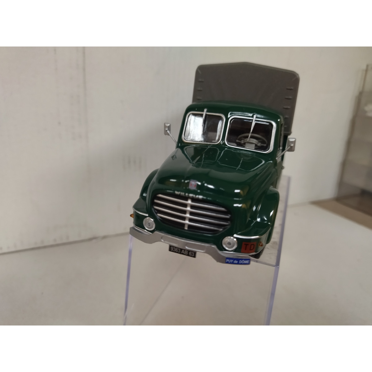 WILLEME LC610 1957 NEZ DE REQUIN GREEN CAMION/TRUCK 1:43 ALTAYA IXO ...
