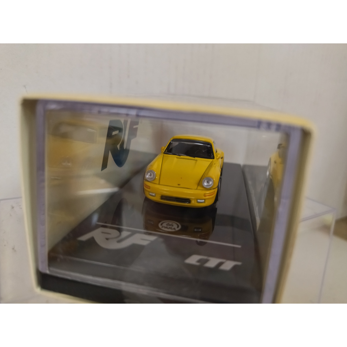 PORSCHE 911 1987 RUF CTR YELLOWBIRD BLOSSOM YELLOW 1:64 PARA64 - BCN ...