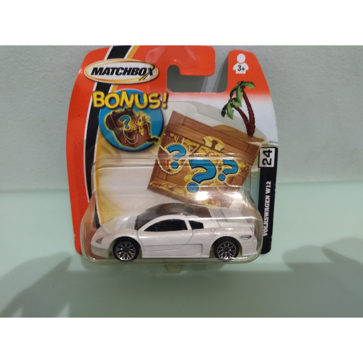 VOLKSWAGEN W12 WHITE 24 BONUS 1:64 MATCHBOX BOX - BCN STOCK CARS