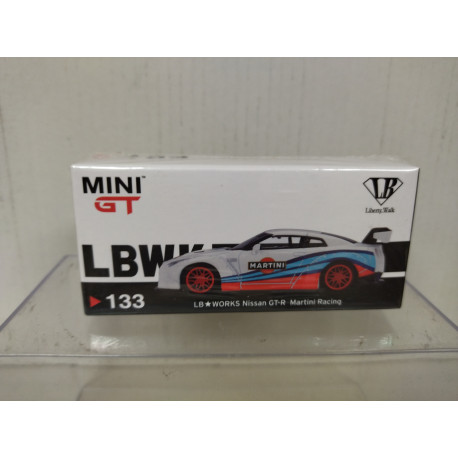 NISSAN GT-R R35 MARTINI RACING LB WORKS LHD 1:64 MINI GT TSM - BCN ...