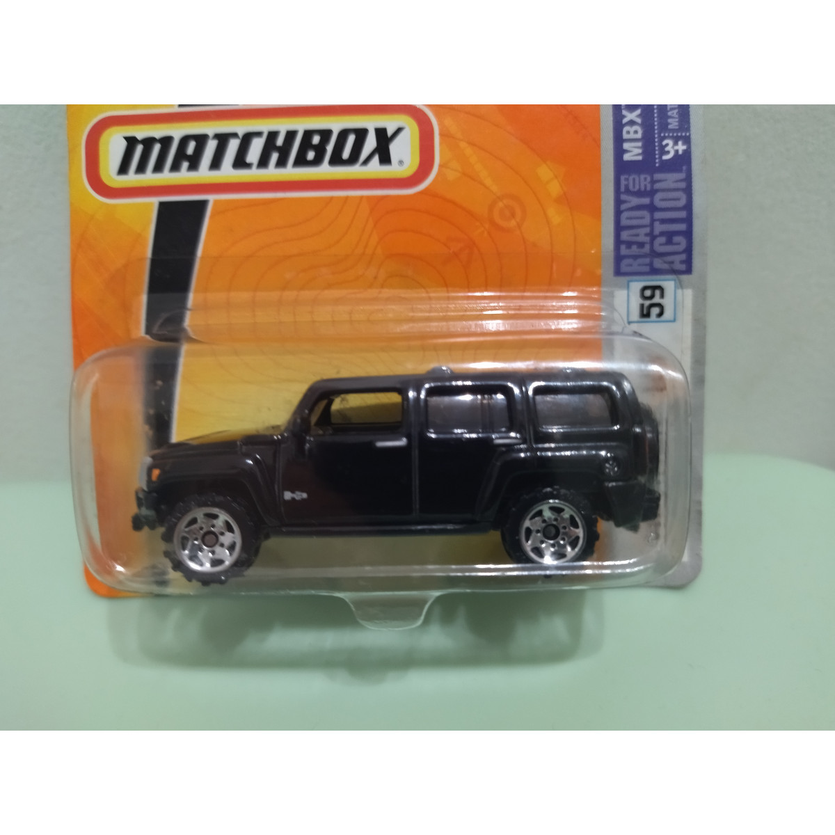 HUMMER H3 BLACK MBX 59 1:64 MATCHBOX - BCN STOCK CARS
