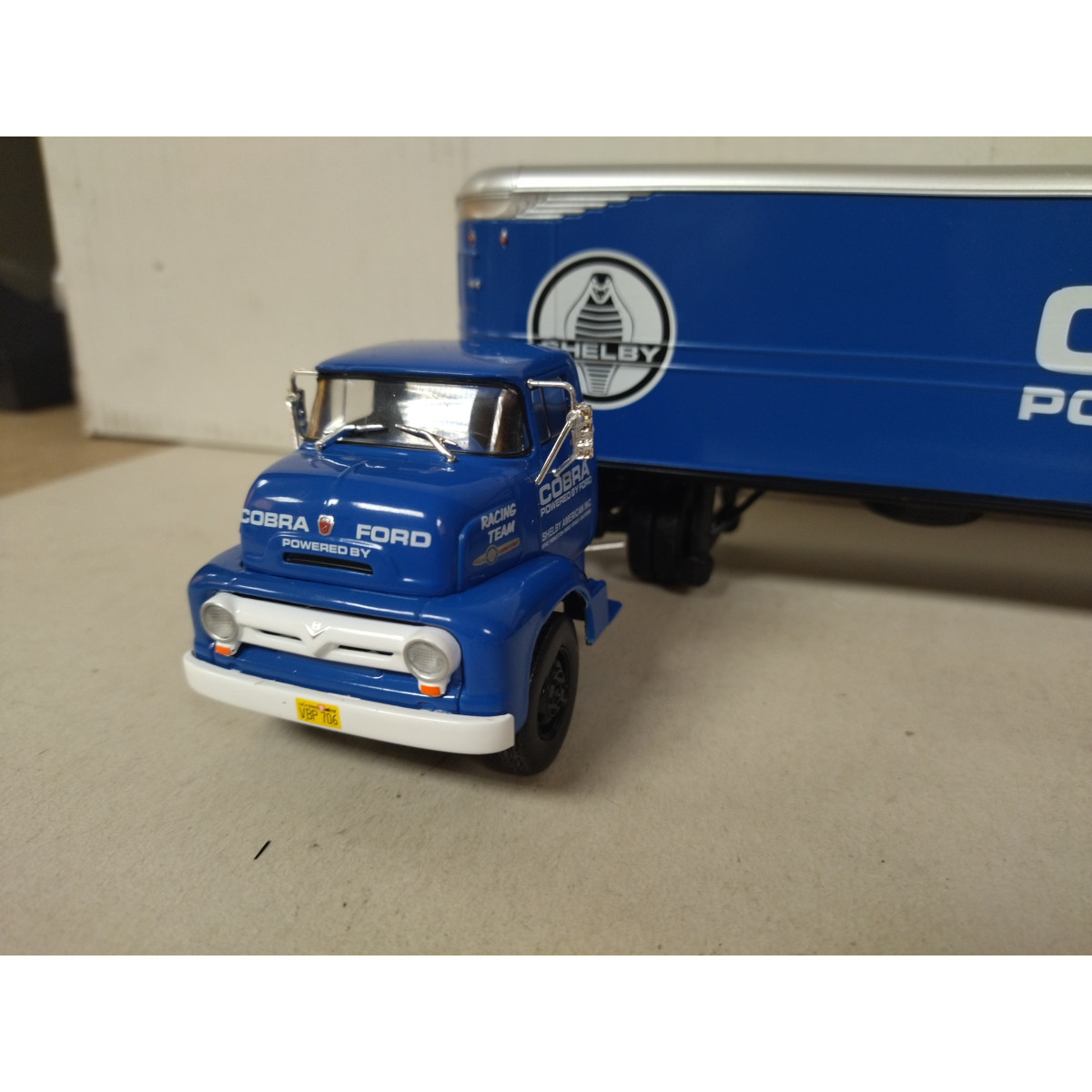 FORD C-700 COE 1954 SHELBY COBRA AMERICAN TRUCK 1:43 ALTAYA IXO - BCN ...
