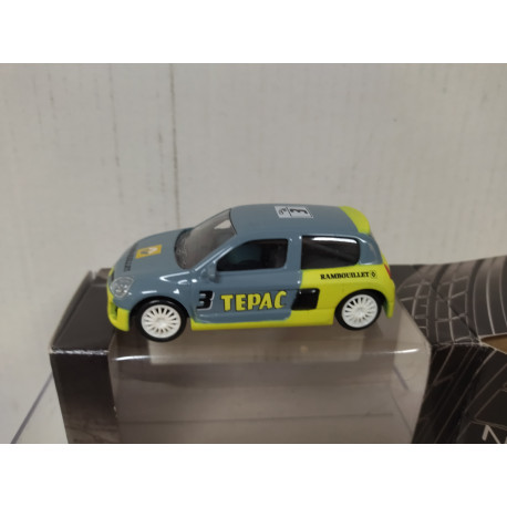 RENAULT CLIO 2003 V6 TEPAC BOX RACING apx 1:64 NOREV 3 INCHES (7,5cm ...