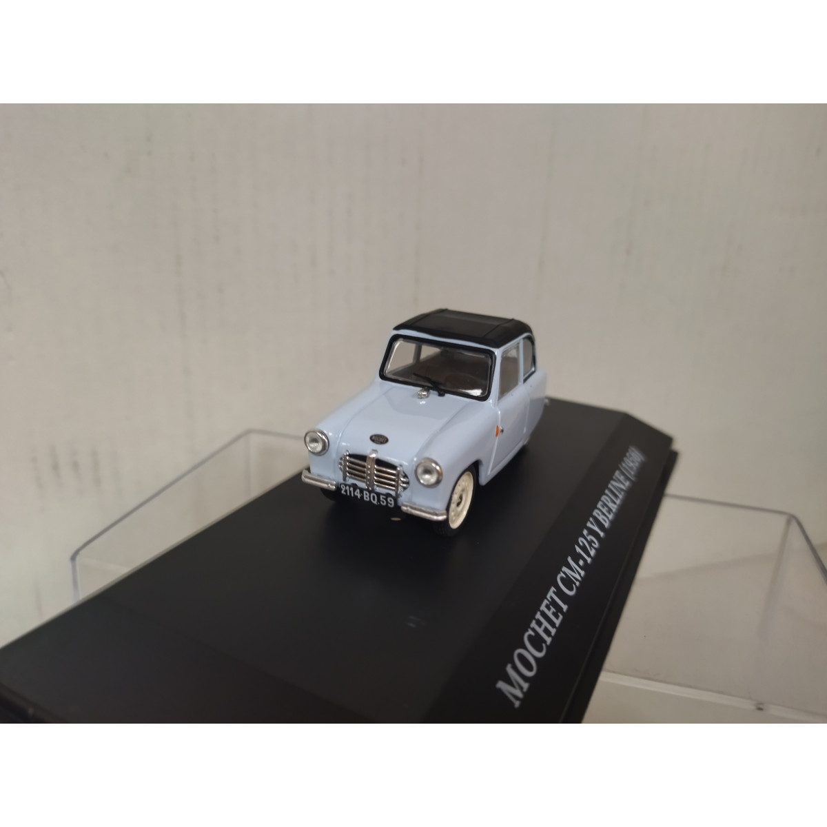 MOCHET CM-125 Y 1956 BERLINE MICROCARS 1:43 ALTAYA IXO - BCN STOCK CARS