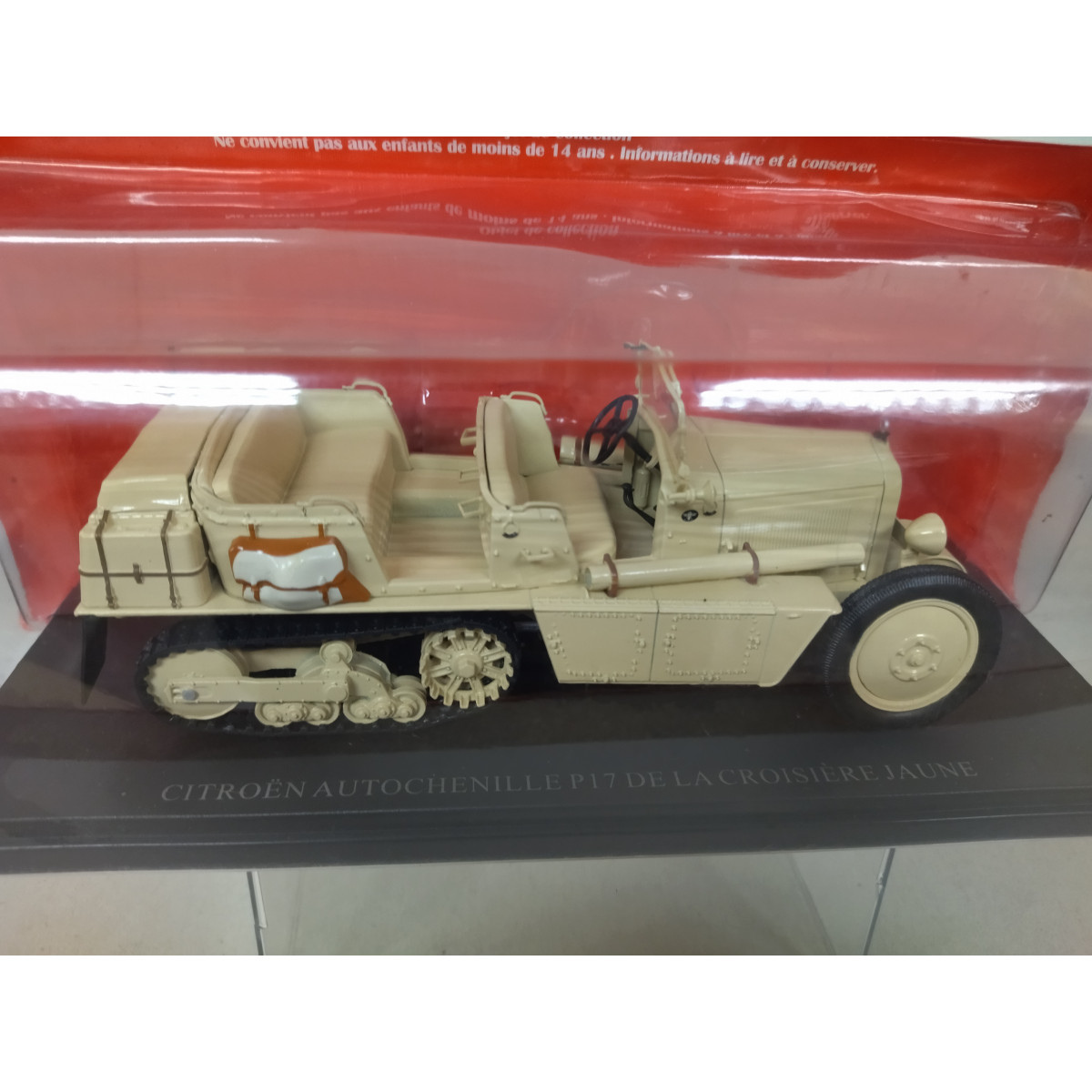 CITROEN AUTOCHENILLE P17 DE LA CROISIERE JAUNE 1:24 HACHETTE IXO - BCN ...