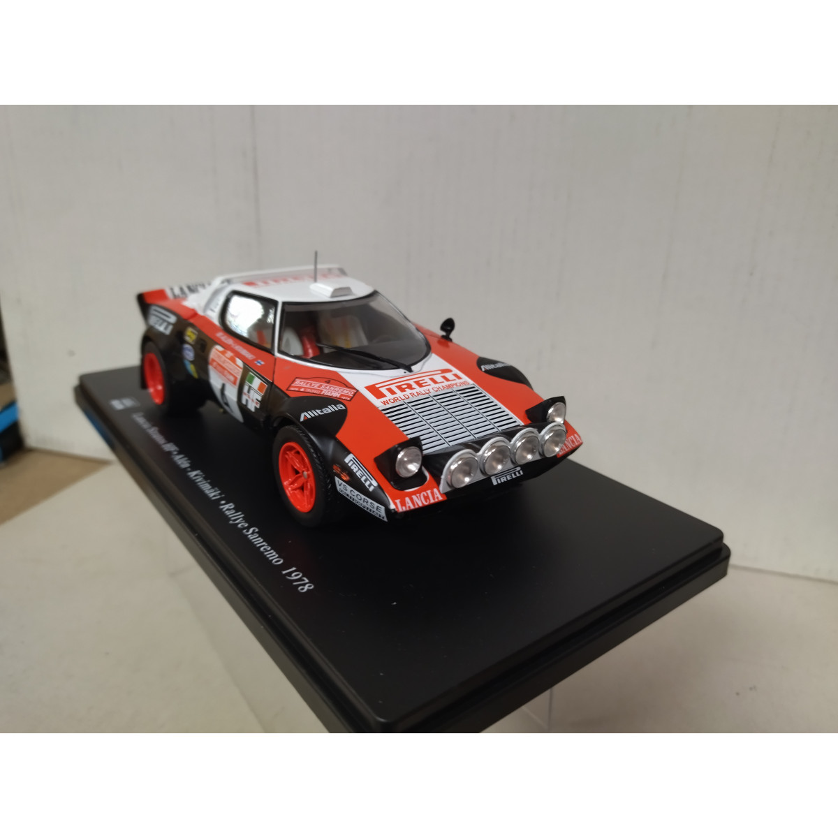 LANCIA STRATOS HF 1978 RALLY SANREMO M.ALEN 1:24 SALVAT IXO - BCN STOCK ...