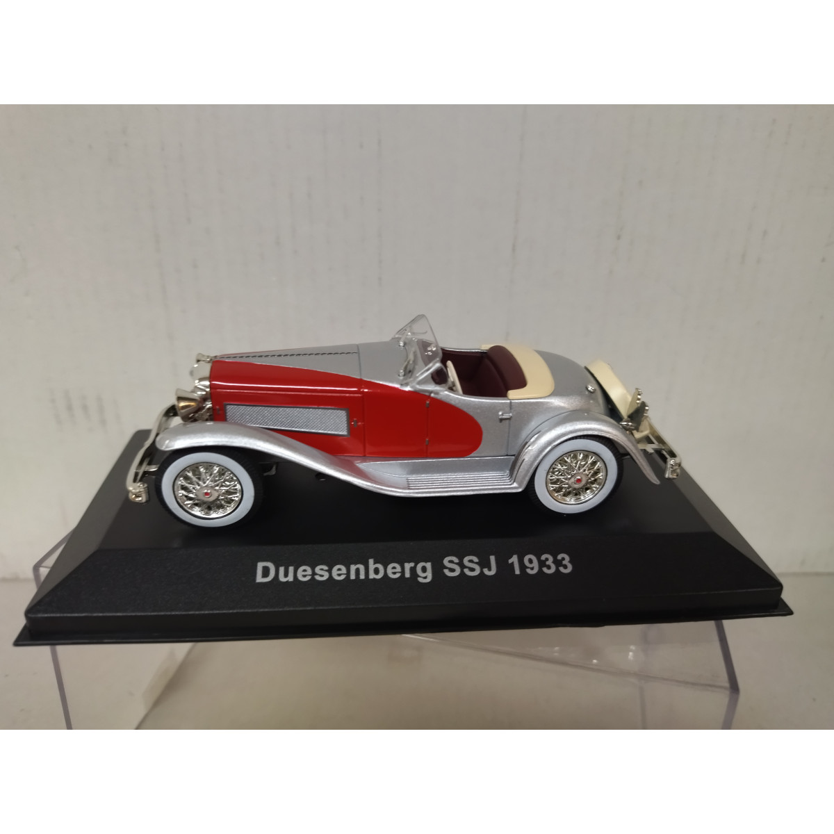 DUESENBERG SSJ 1933 SILVER & RED CLASSIC CARS 1:43 ALTAYA IXO - BCN ...