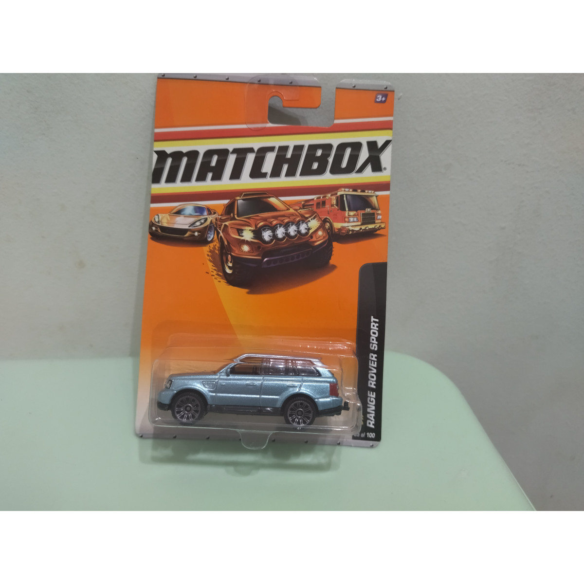 RANGE ROVER SPORT BLUESILVER /100 1:64 MATCHBOX - BCN STOCK CARS