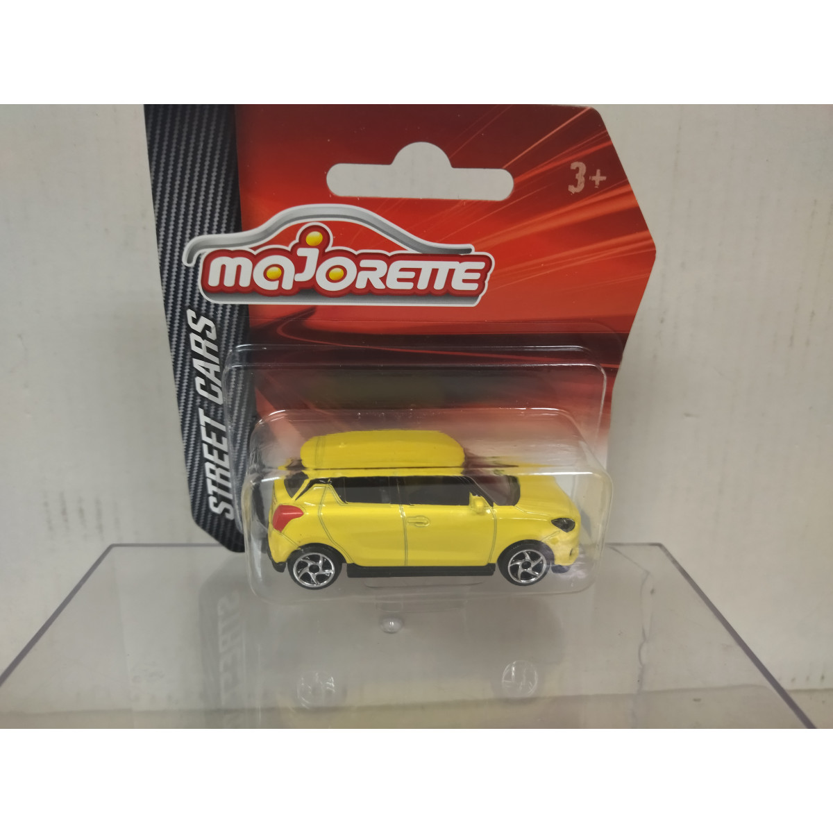 SUZUKI SWIFT SPORT YELLOW STREET CARS 1:56/apx 1:64 MAJORETTE 215B ...