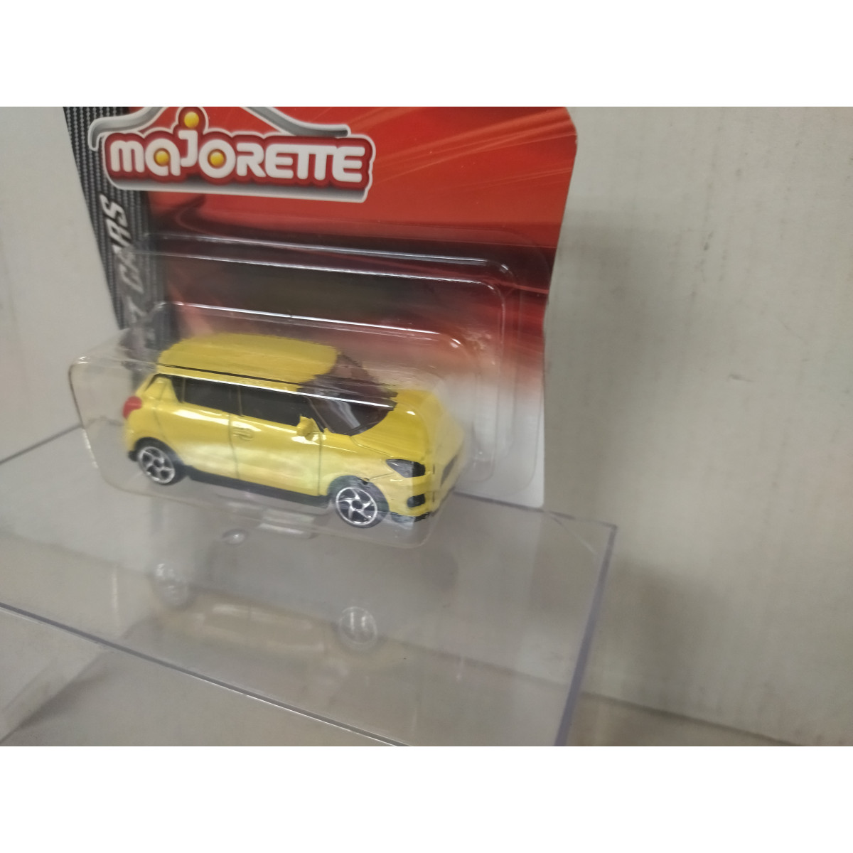 SUZUKI SWIFT SPORT YELLOW STREET CARS 1:56/apx 1:64 MAJORETTE 215B ...