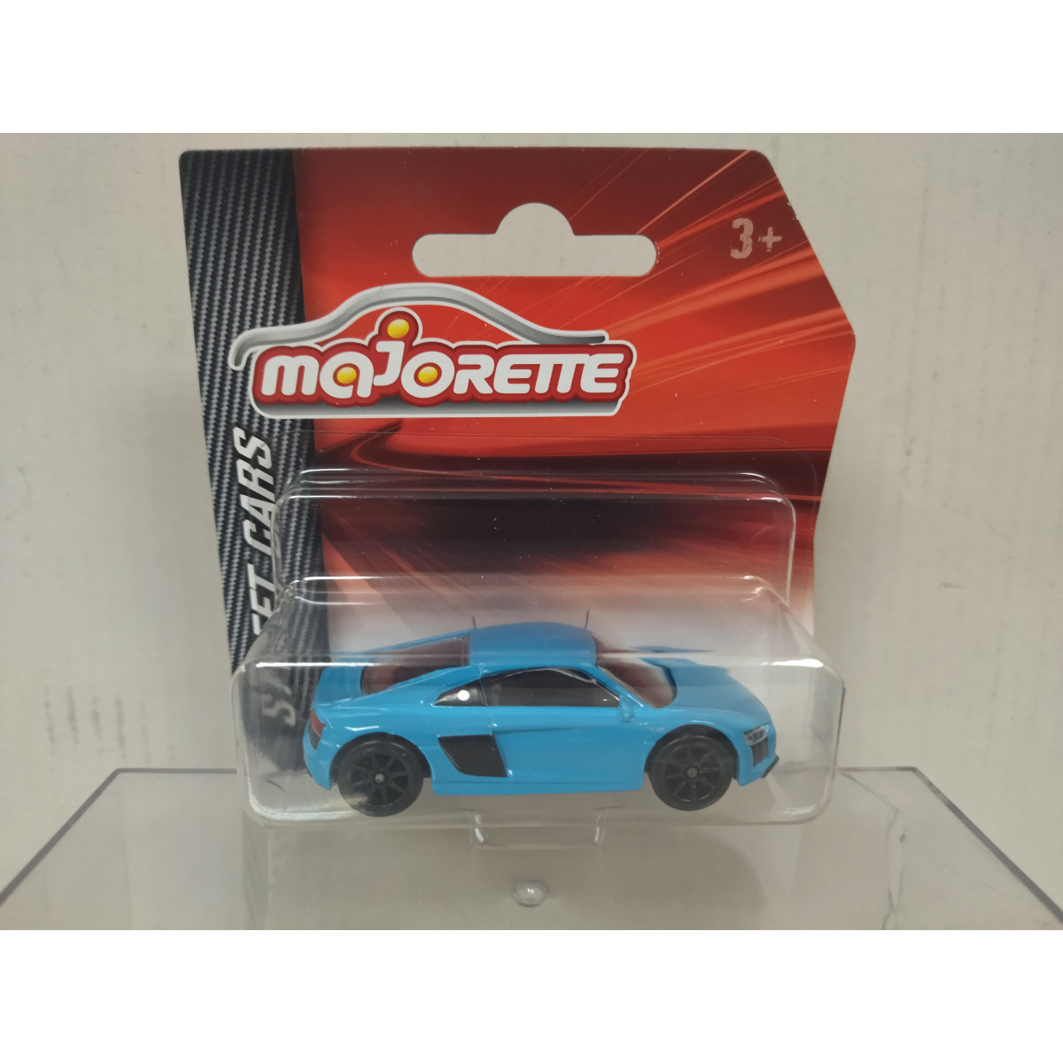 AUDI R8 COUPE 2 Gen-4S BLUE STREET CARS 1:58/apx 1:64 MAJORETTE 237F ...