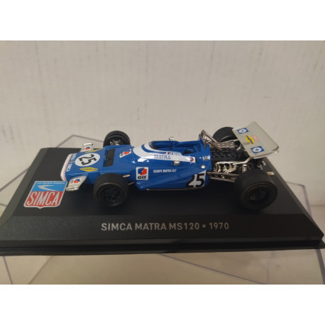 SIMCA MATRA MS 120 1970 FORMULA F1 BELTOISE BELLES SIMCA 1:43 ALTAYA ...