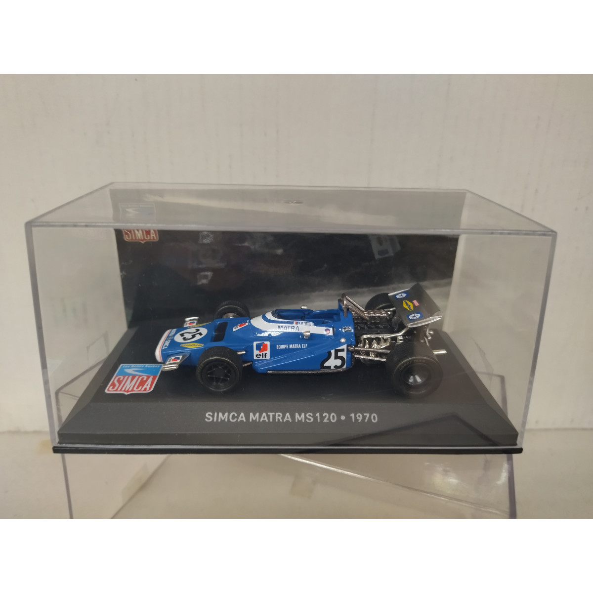 SIMCA MATRA MS 120 1970 FORMULA F1 BELTOISE BELLES SIMCA 1:43 ALTAYA ...