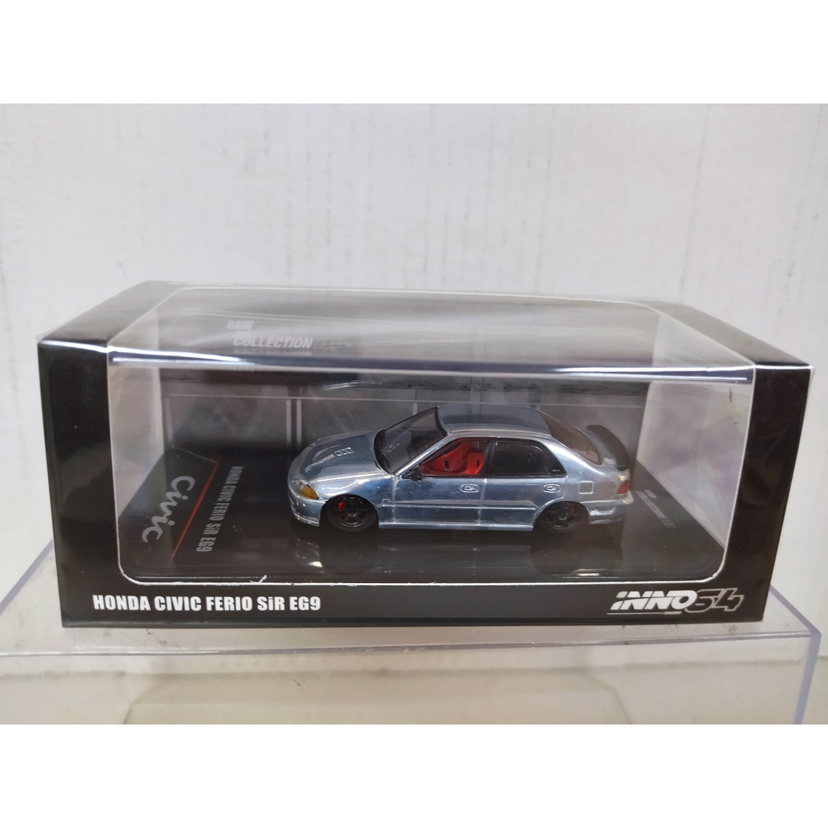 HONDA CIVIC 1992 FERIO SiR EG9 RAW COLLECTION 1:64 INNO64 - BCN STOCK CARS