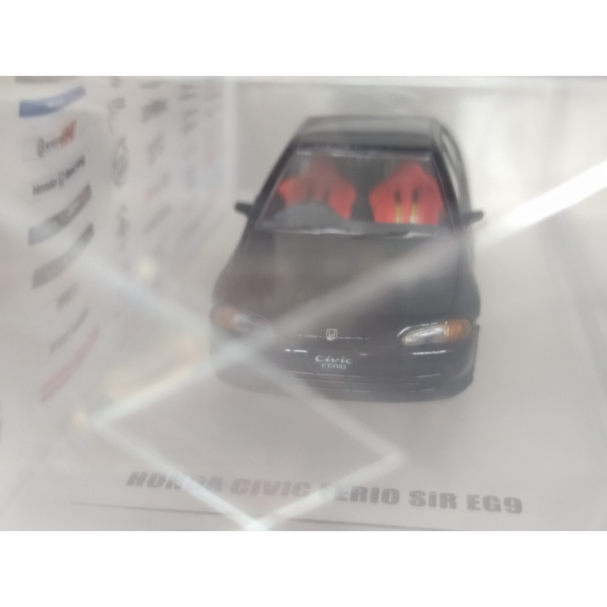 HONDA CIVIC 1992 FERIO SiR EG9 BLACK 1:64 INNO64 - BCN STOCK CARS