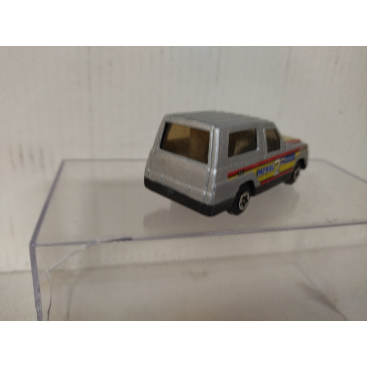 NISSAN PATROL SILVER n2 apx 1:64 MIRA 202 - BCN STOCK CARS