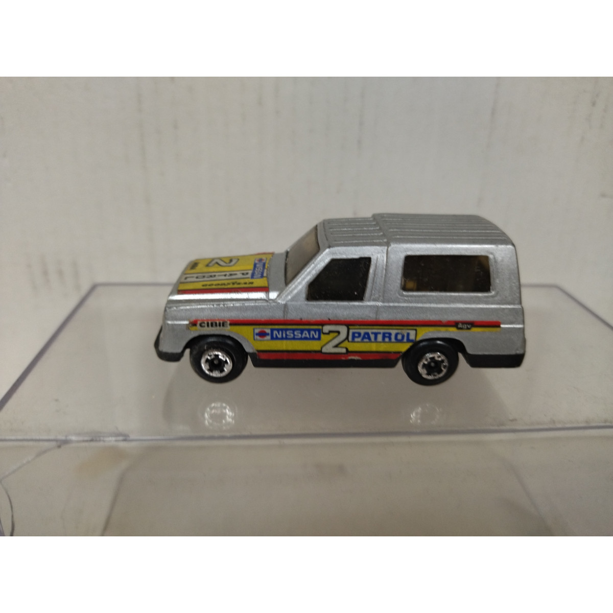 NISSAN PATROL SILVER n2 apx 1:64 MIRA 202 - BCN STOCK CARS