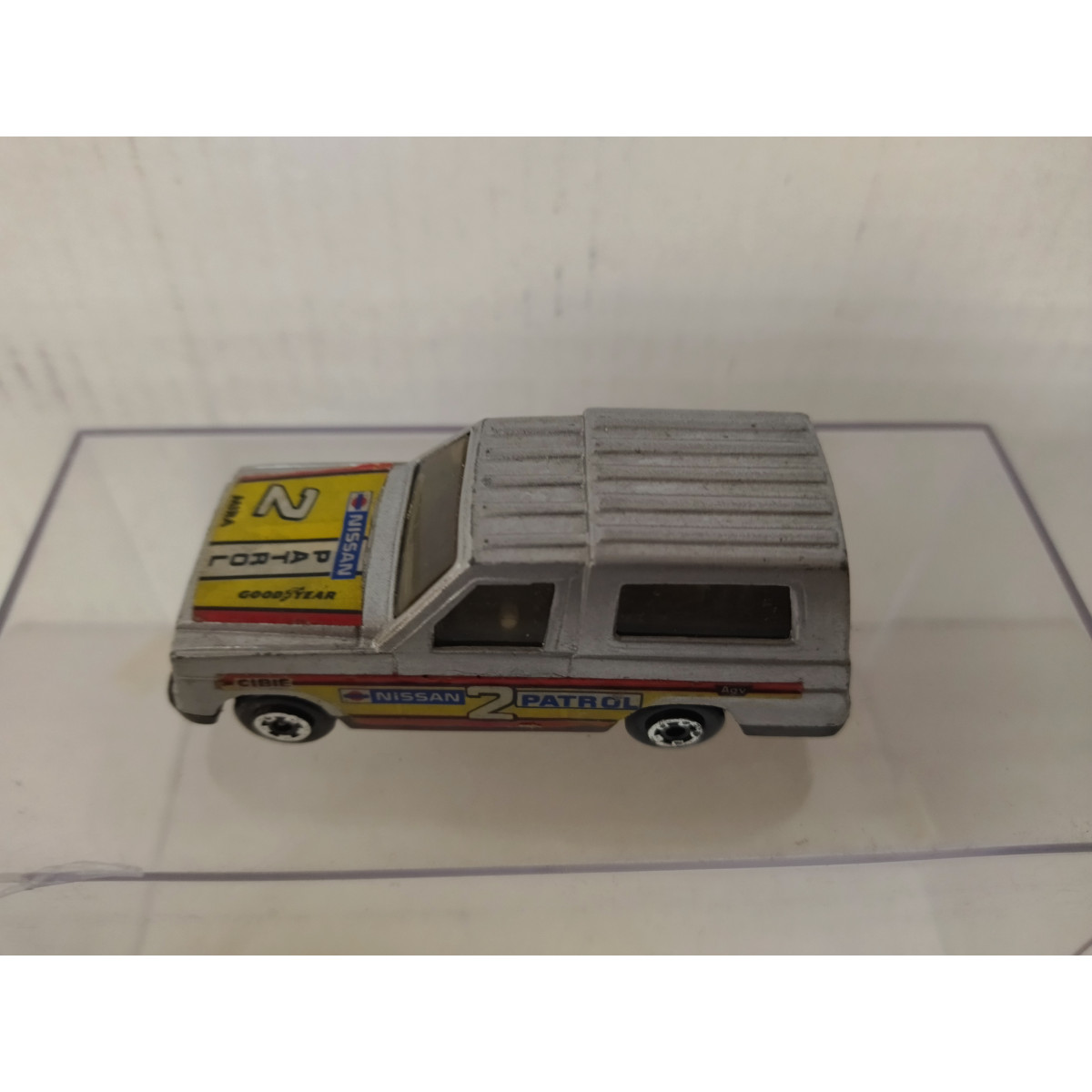 NISSAN PATROL SILVER n2 apx 1:64 MIRA 202 - BCN STOCK CARS