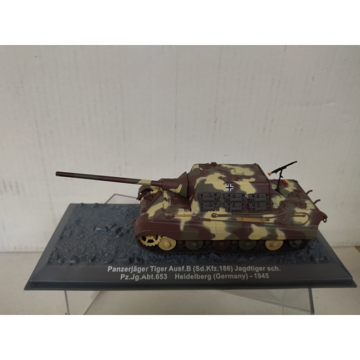 Sd.kfz.186 JAGDTIGER 1945 PANZERJAGER Ausf B GERMANY WW 2 1:72 ALTAYA ...