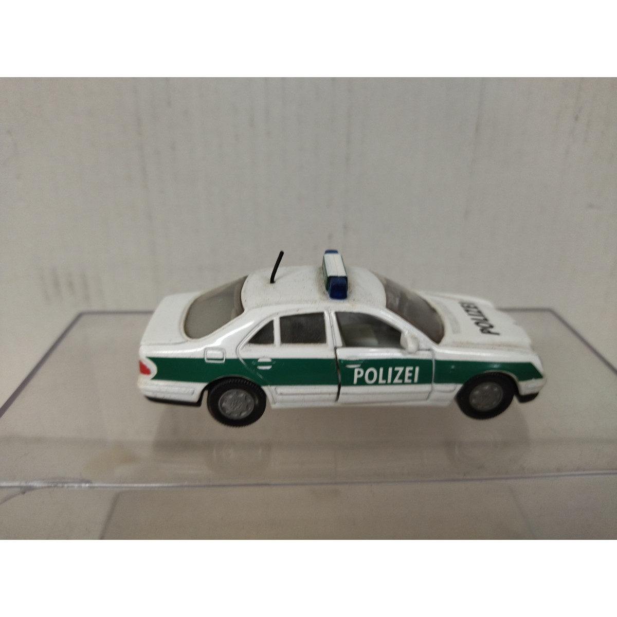 MERCEDES-BENZ W210 E230 POLIZEI 1:55/apx 1:64 SIKU 1362/1048 NO BOX - BCN STOCK CARS