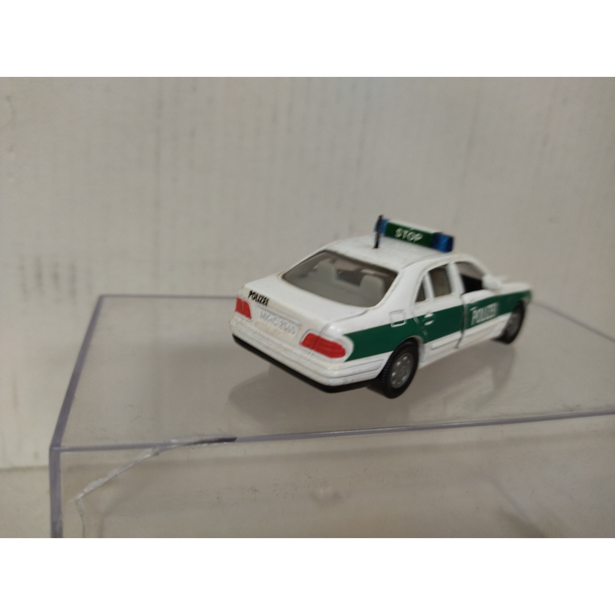 MERCEDES-BENZ W210 E230 POLIZEI 1:55/apx 1:64 SIKU 1362/1048 NO BOX - BCN STOCK CARS
