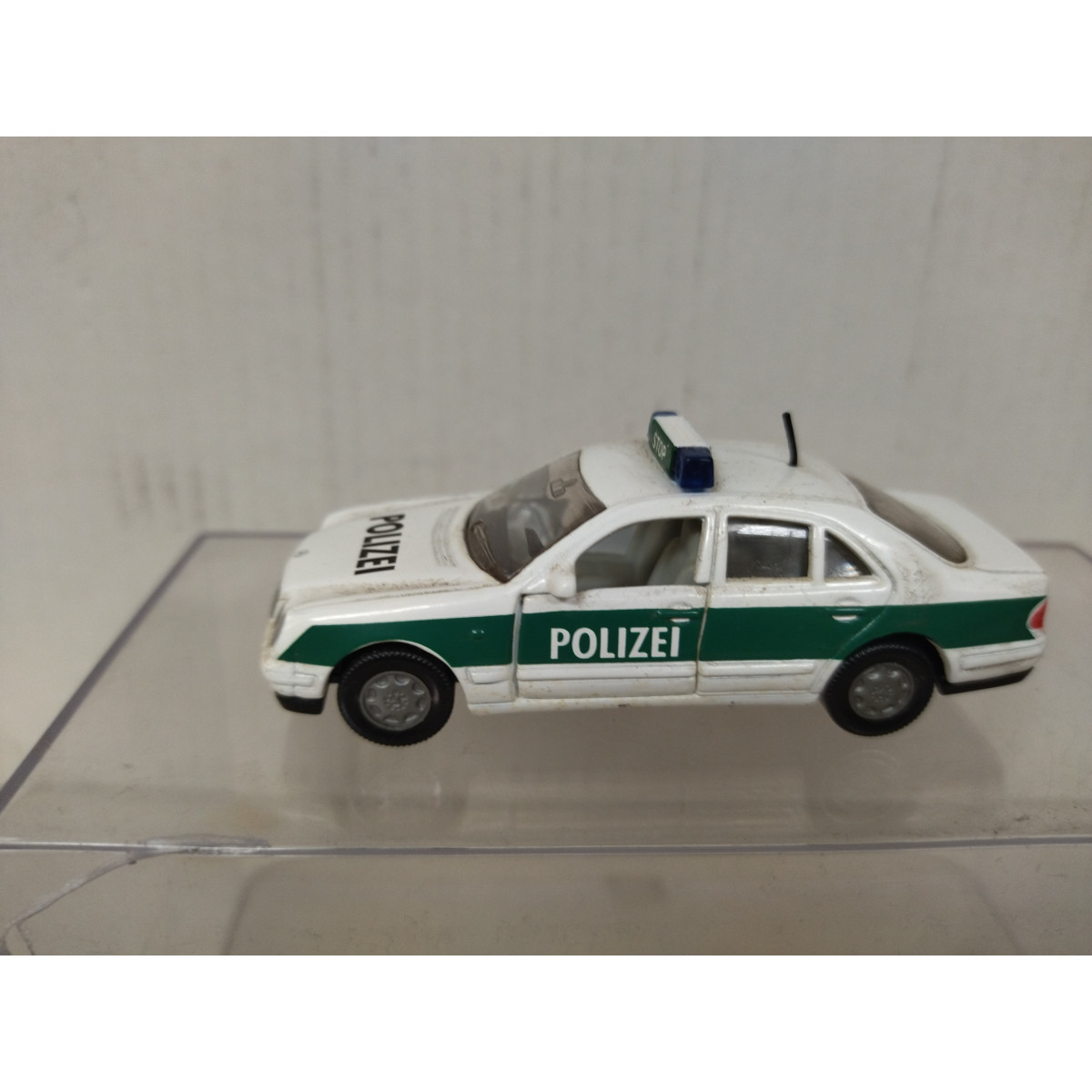 MERCEDES-BENZ W210 E230 POLIZEI 1:55/apx 1:64 SIKU 1362/1048 NO BOX - BCN STOCK CARS