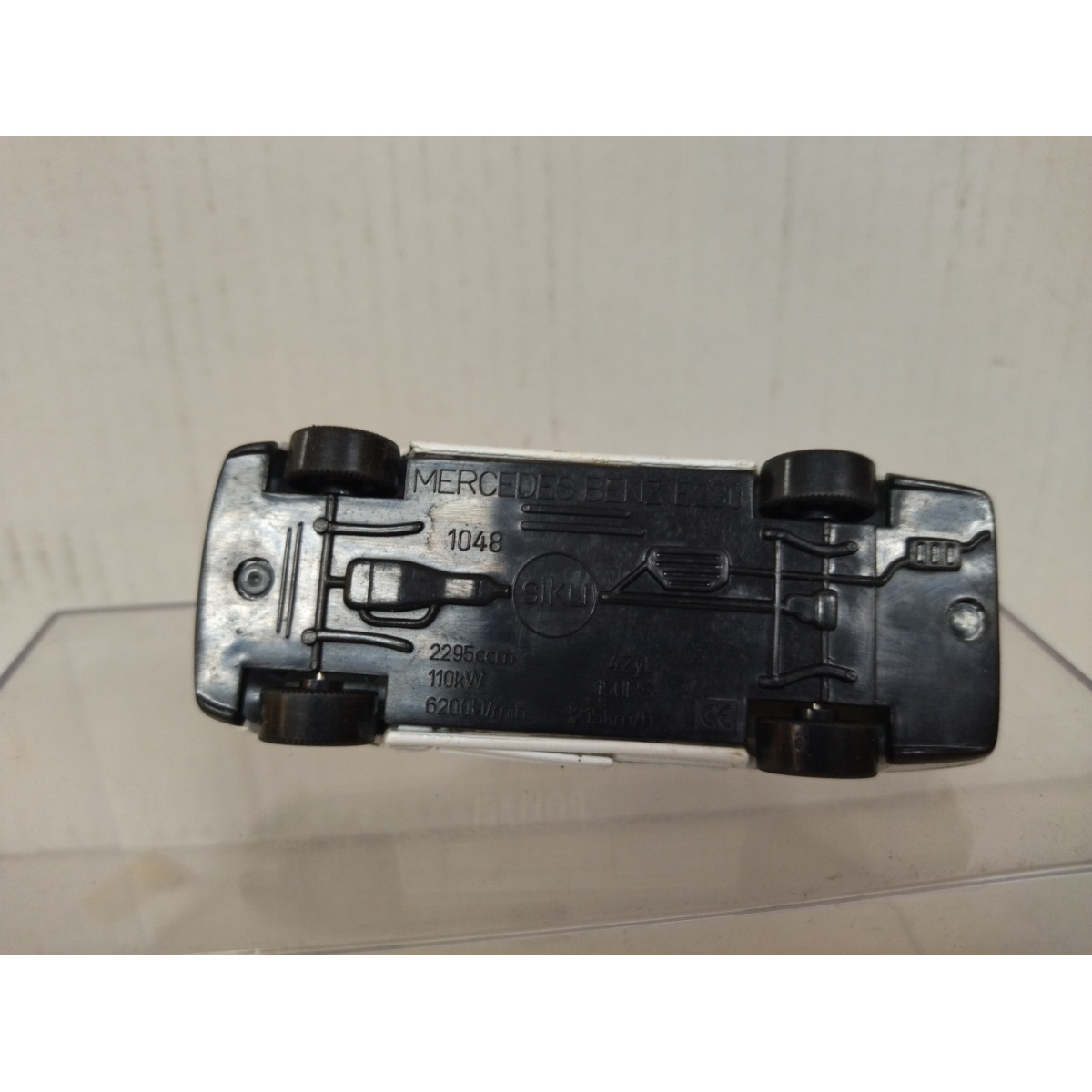 MERCEDES-BENZ W210 E230 POLIZEI 1:55/apx 1:64 SIKU 1362/1048 NO BOX - BCN STOCK CARS