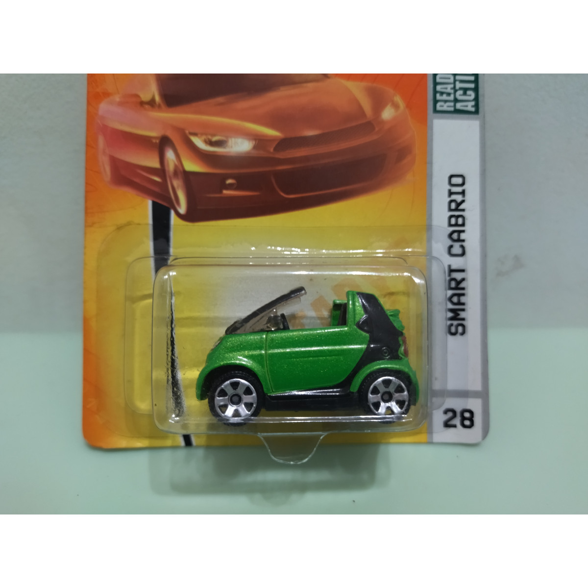 SMART CABRIO GREEN MBX 28 1:64 MATCHBOX - BCN STOCK CARS