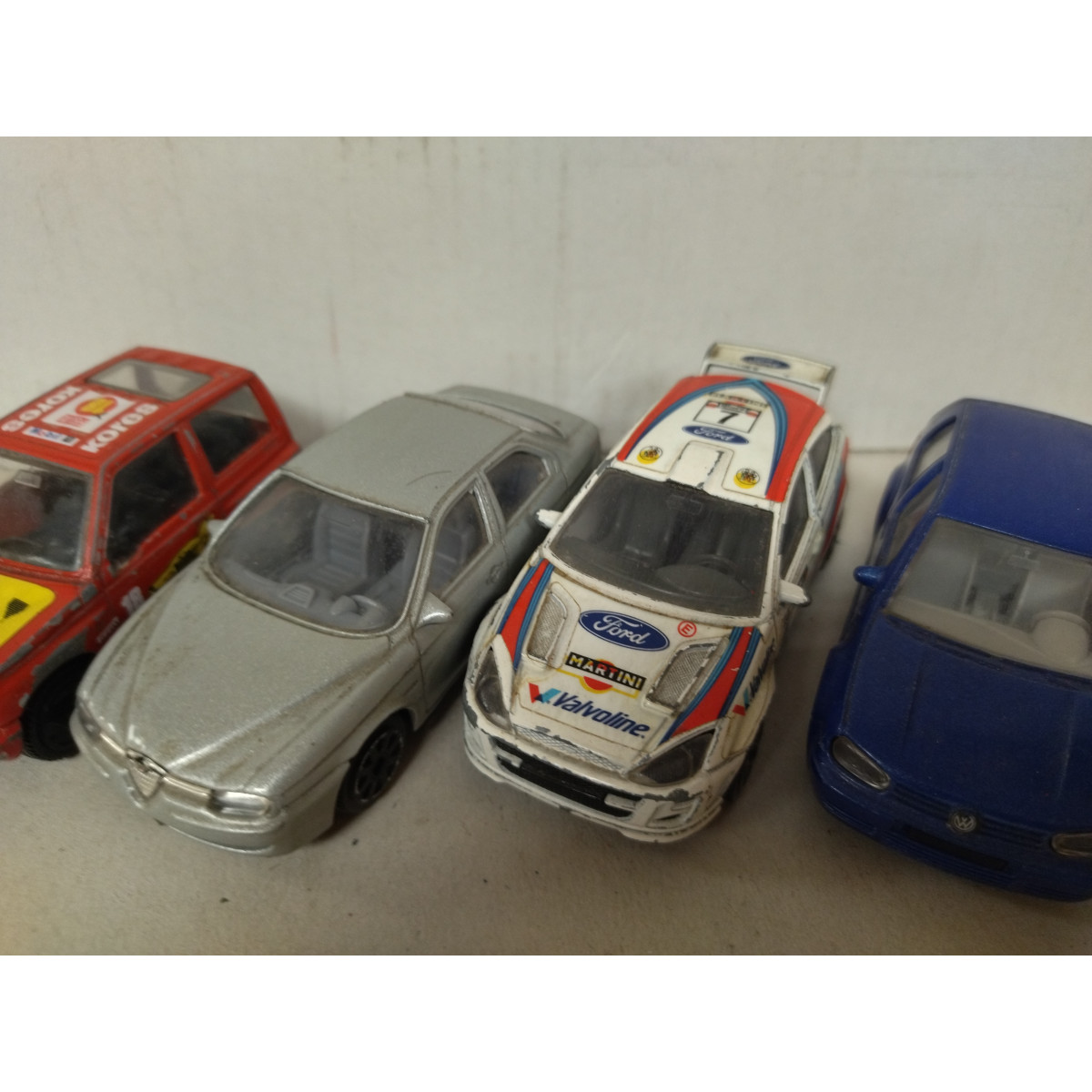 LOTE X 5 MODEL CARS BBURAGO 1:43 BBURAGO NO BOX - BCN STOCK CARS