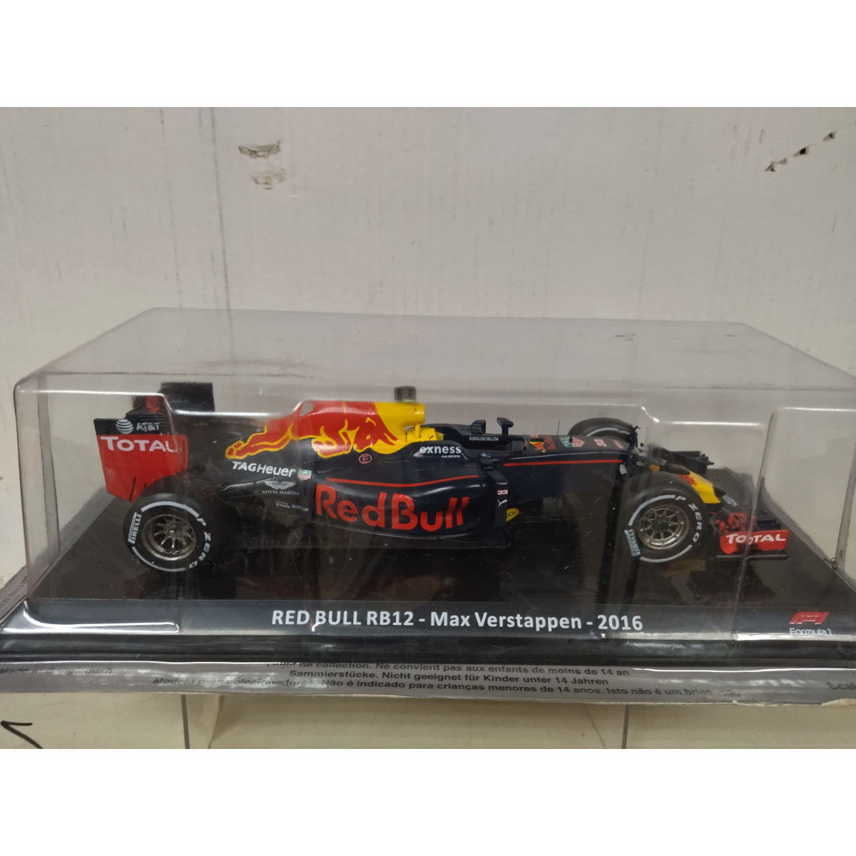 RED BULL RB12 2016 MAX VERSTAPPEN FORMULA F1 1:24 SALVAT IXO - BCN ...