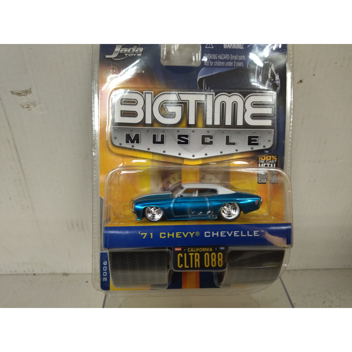CHEVROLET CHEVELLE 1971 BIG TIME MUSCLE 1:64 JADA CLTR 088 - BCN STOCK CARS