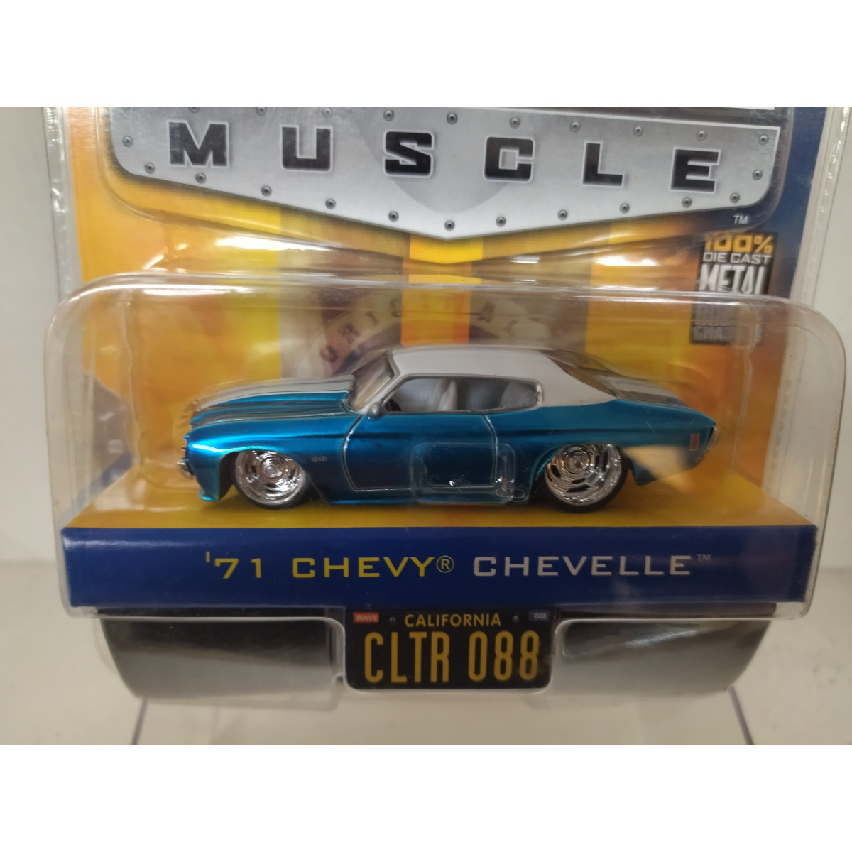 CHEVROLET CHEVELLE 1971 BIG TIME MUSCLE 1:64 JADA CLTR 088 - BCN STOCK CARS
