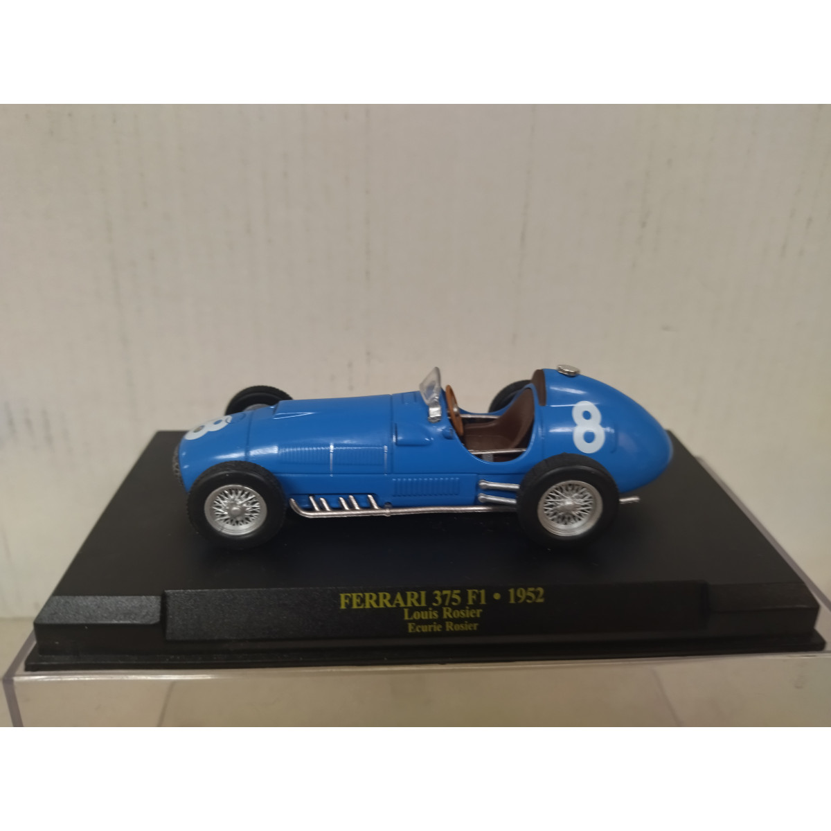 FERRARI 375 1952 LOUIS ROSIER FORMULA F1 1:43 ALTAYA IXO HARD BOX - BCN ...